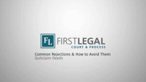 eRecording - First Legal